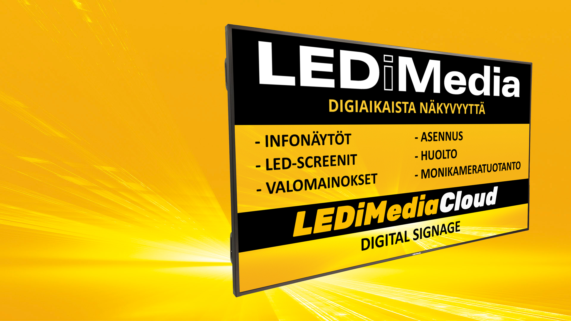 Infonäytöt - Ledimedia